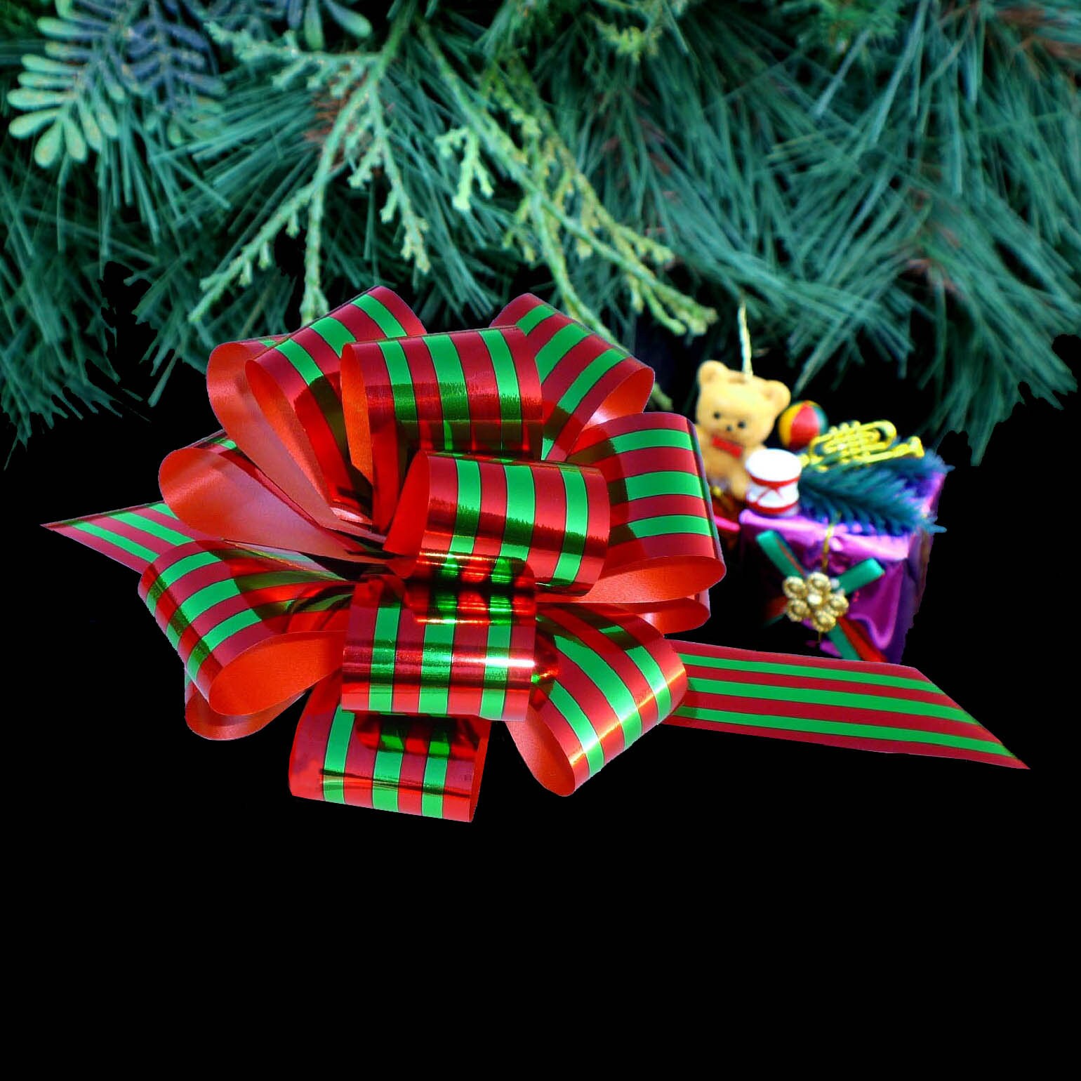 Assorted Christmas Gift Pull Bows 5 Wide Set of 9 | Etsy