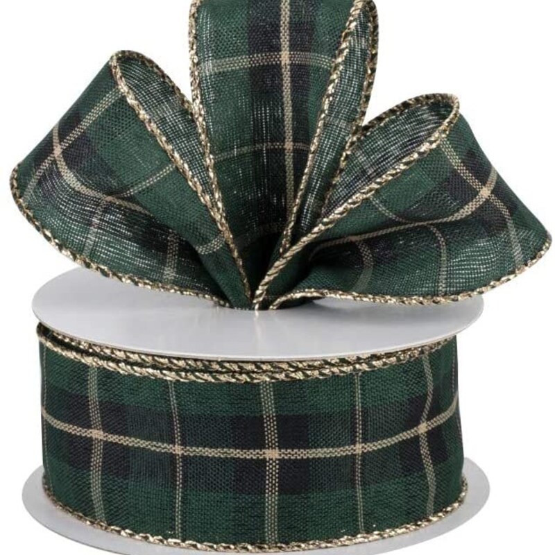 Christmas Tartan Ribbon - Etsy