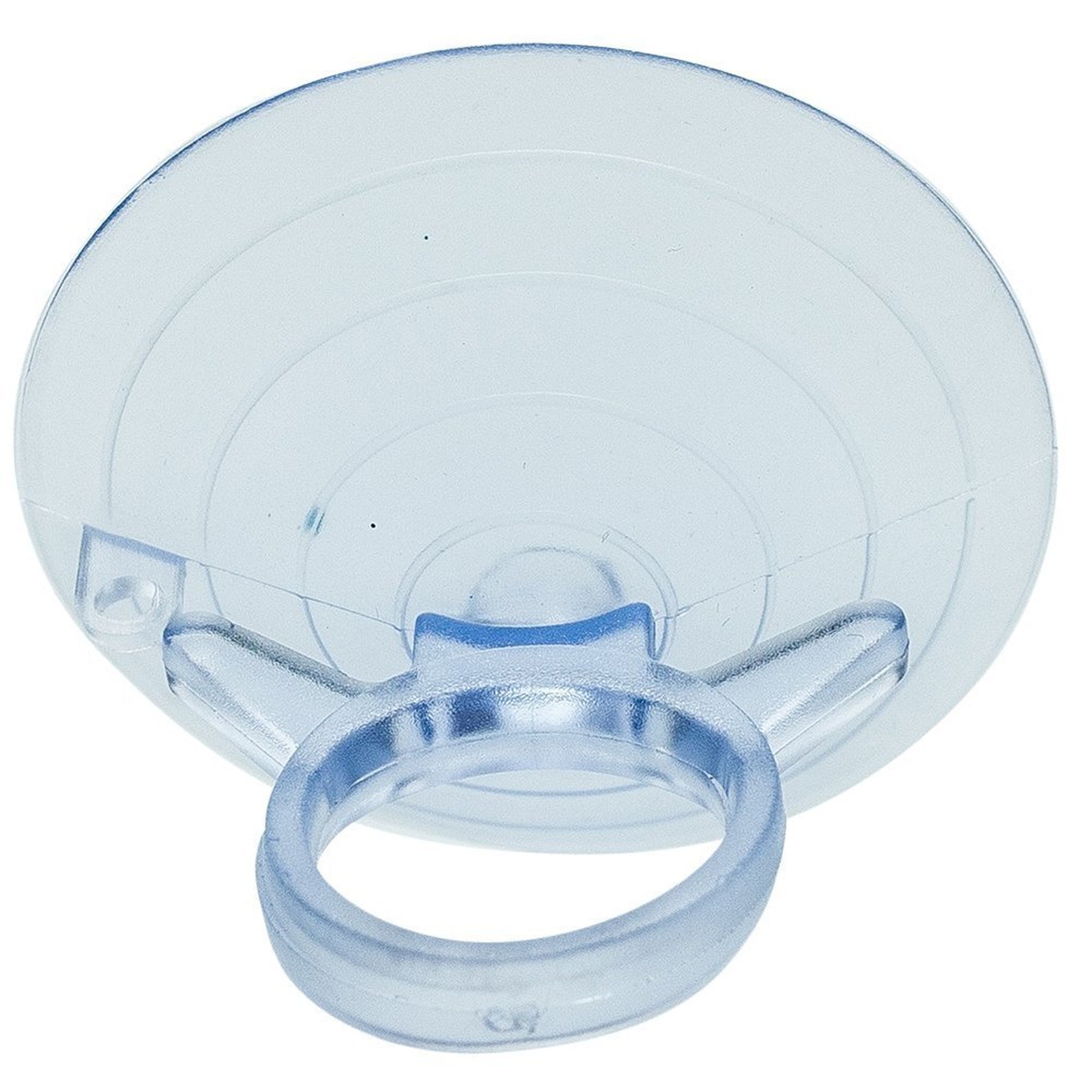 Clear Plastic Suction Cups With Loops - 4.5 Cm (1.75 In) Wide, Set of ...