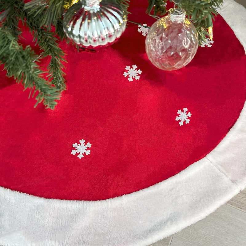 Faux Fur Tree Skirt - Etsy