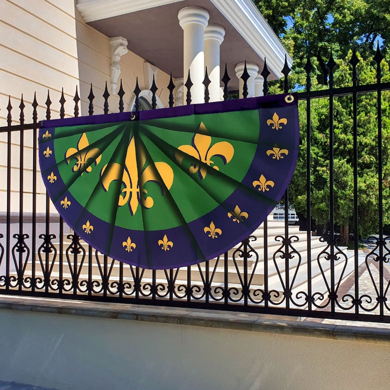 Outdoor Mardi Gras Flowers - Etsy