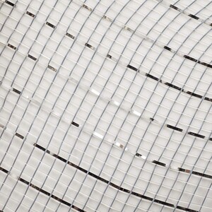 Metallic Silver Deco Mesh Decor - 10" X 10 Yards, Christmas Ribbon Roll ...