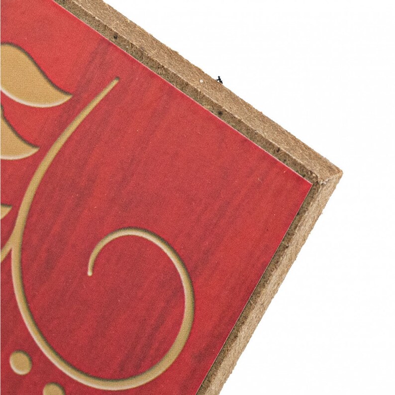 Festive Red Nutcracker Christmas Sign - 12.5" X 6", Red, White & Gold ...