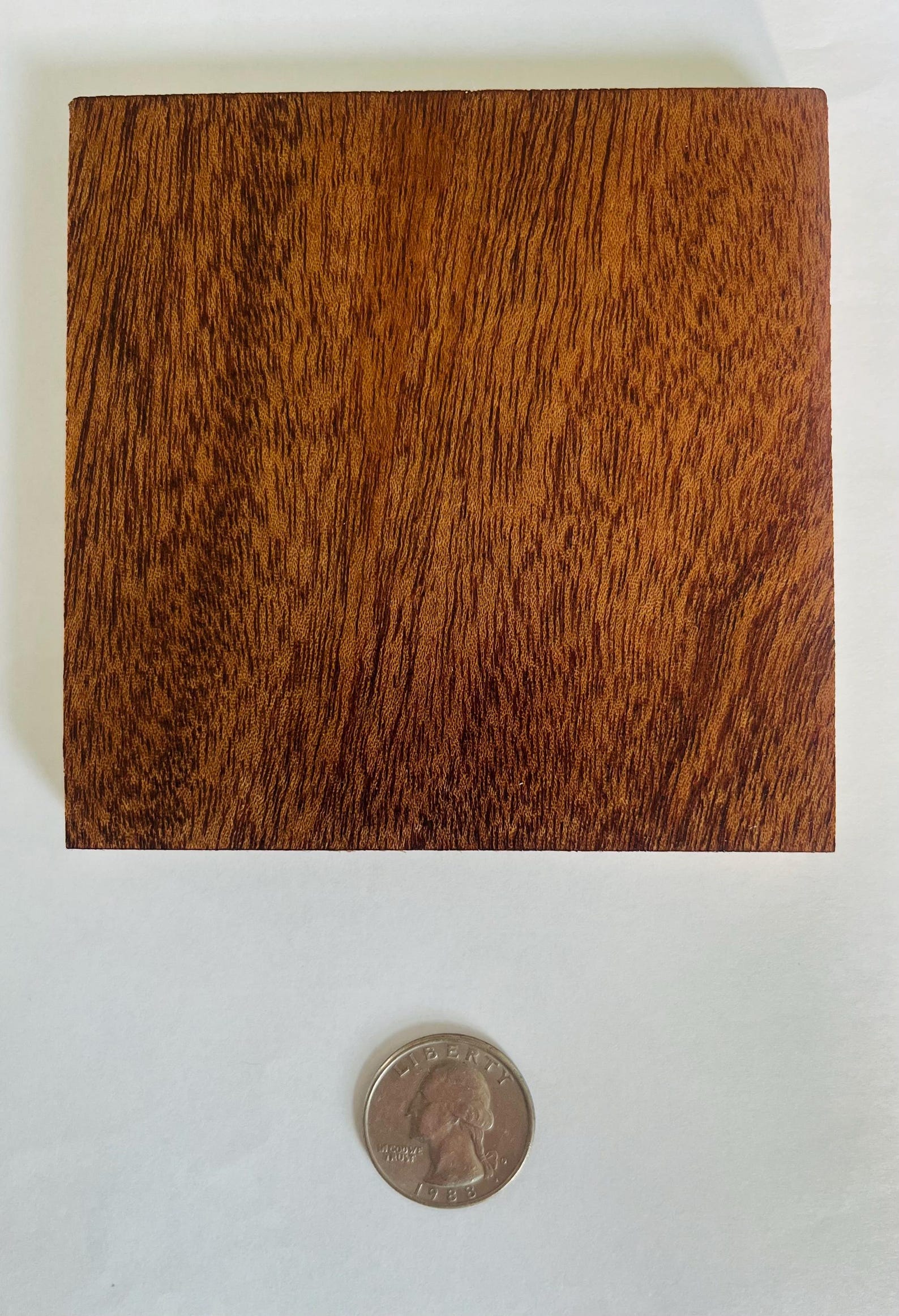 Mahogany Wood Stain Samples, 4”x4” - Etsy