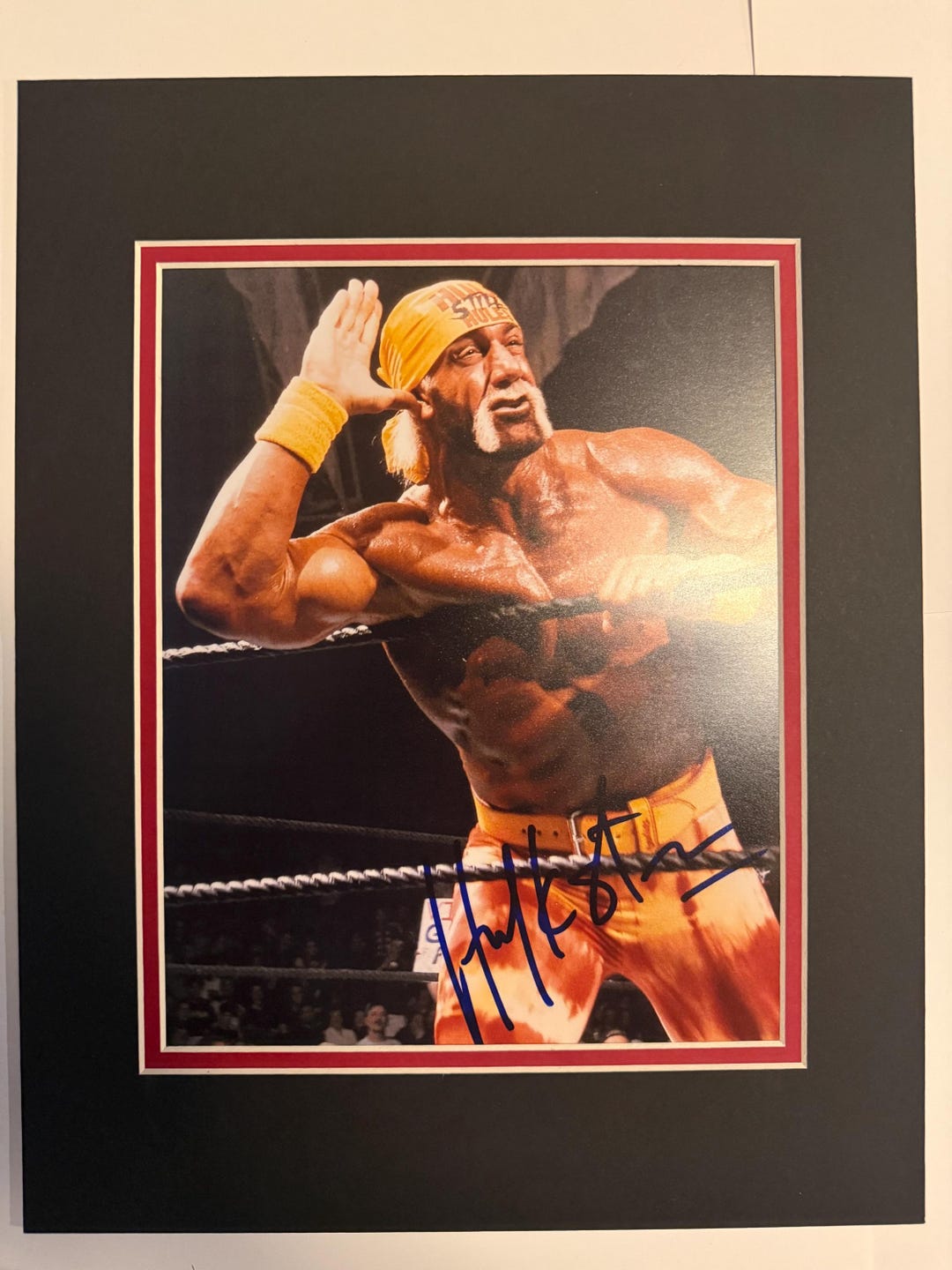 Hulk Hogan Autograph 8X10 Photo Facsimile Matted - Etsy