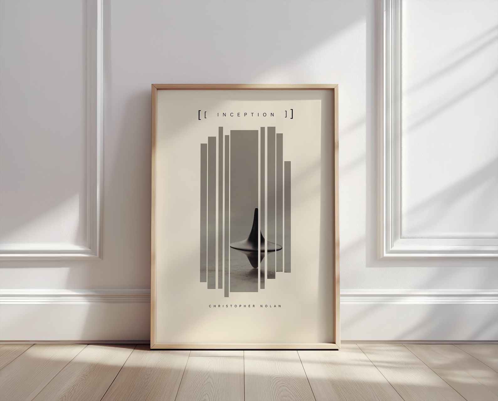 Inception Spinning Top Poster: Minimalist Christopher Nolan Film Art - Etsy