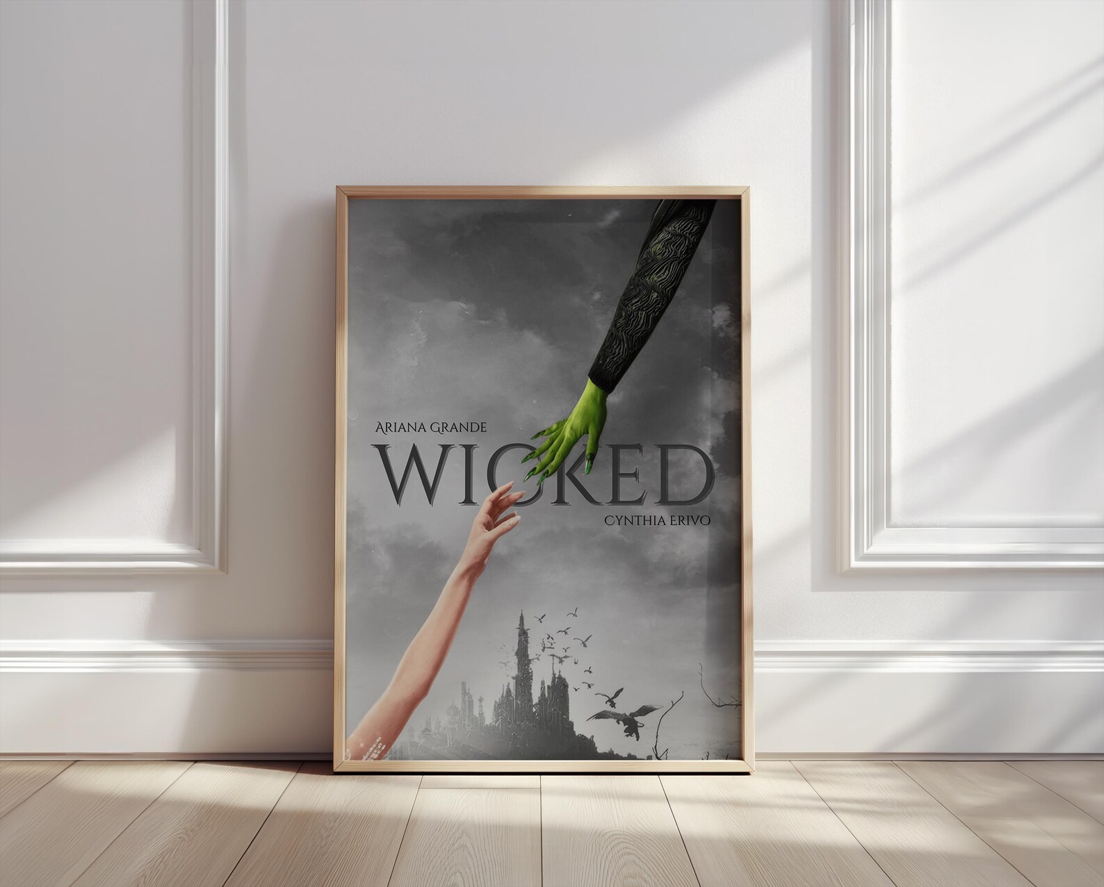 Wicked Movie Poster – Minimalist Musical Art – Fantasy Wall Decor ...