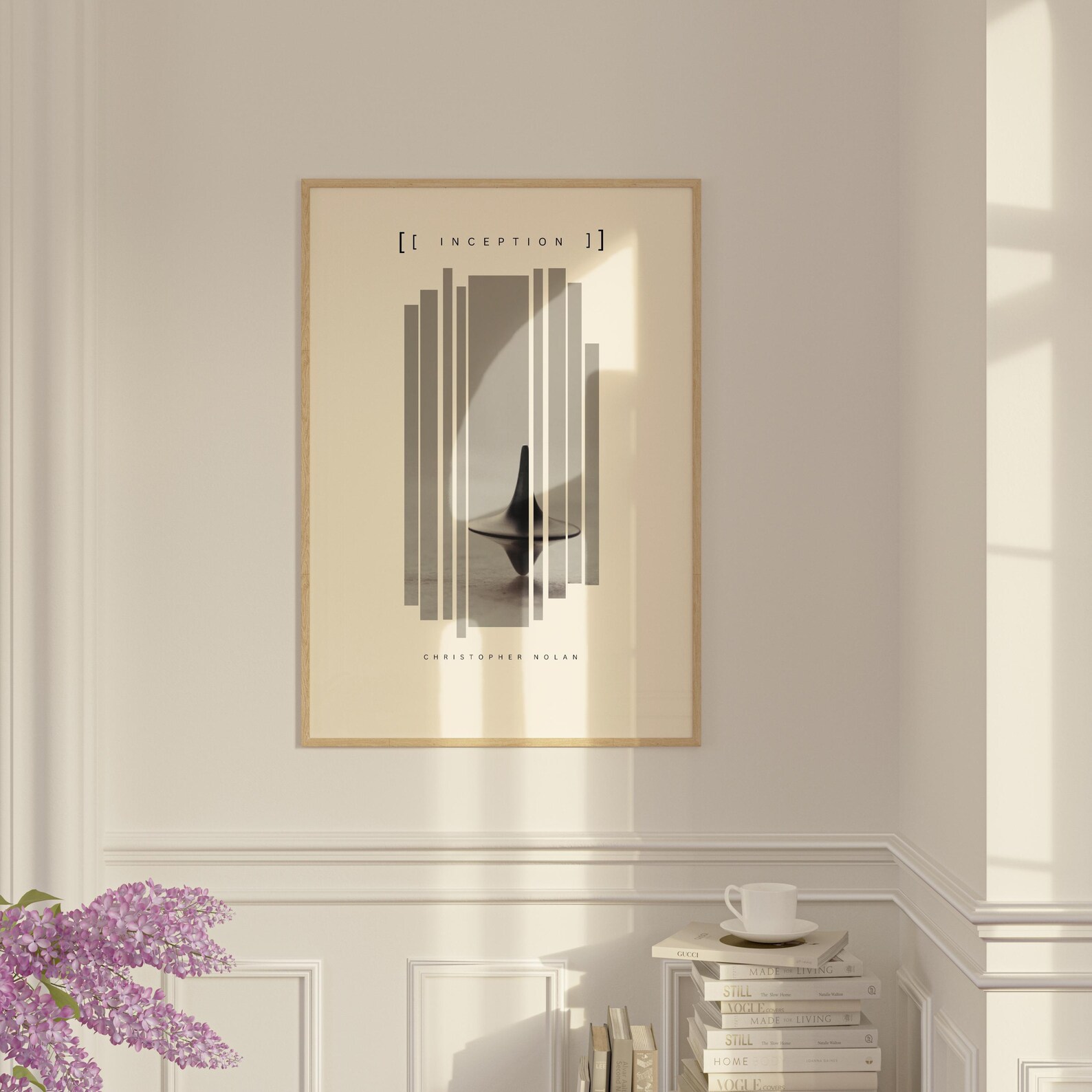 Inception Spinning Top Poster: Minimalist Christopher Nolan Film Art - Etsy