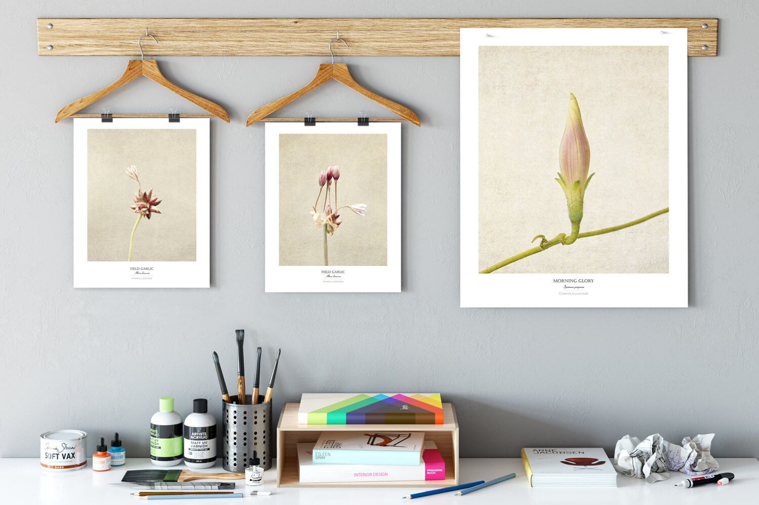 Flower Poster Modern Farmhouse Wall Decor Still Life Photography Art ...