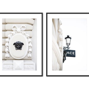 Versace Wall Art - Discounted Set of 2 Prints - Office, Dressing Room ...