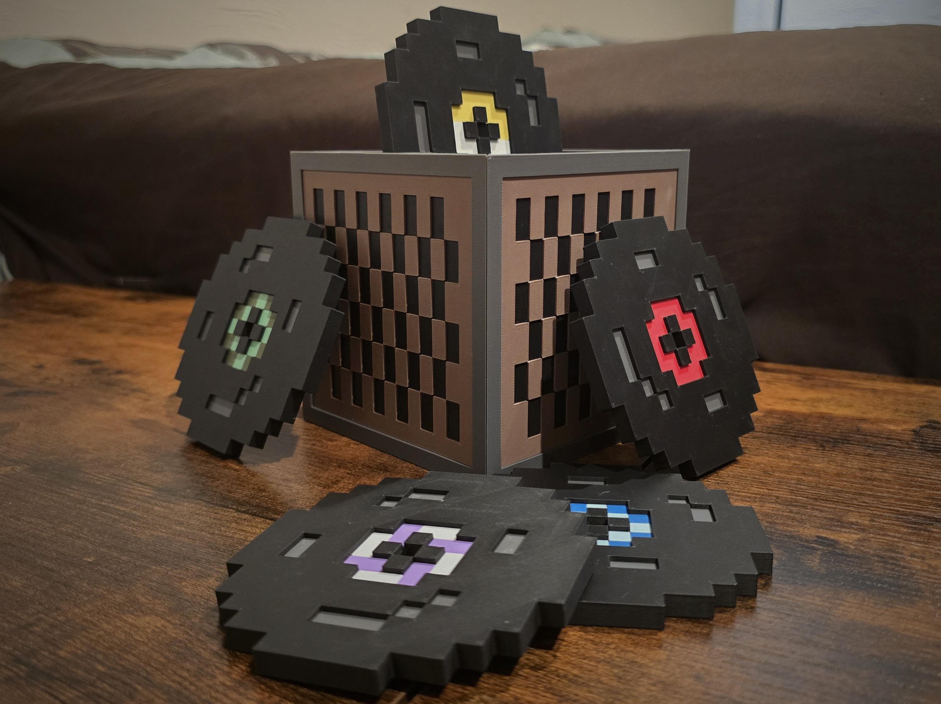 Minecraft Jukebox Disc Coasters - Etsy
