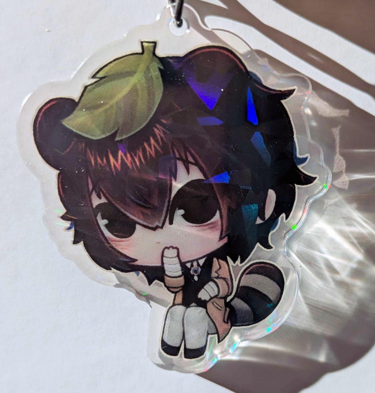 Bungo Stray Dogs Dazai & Chuuya Tanuki Keychain - Etsy