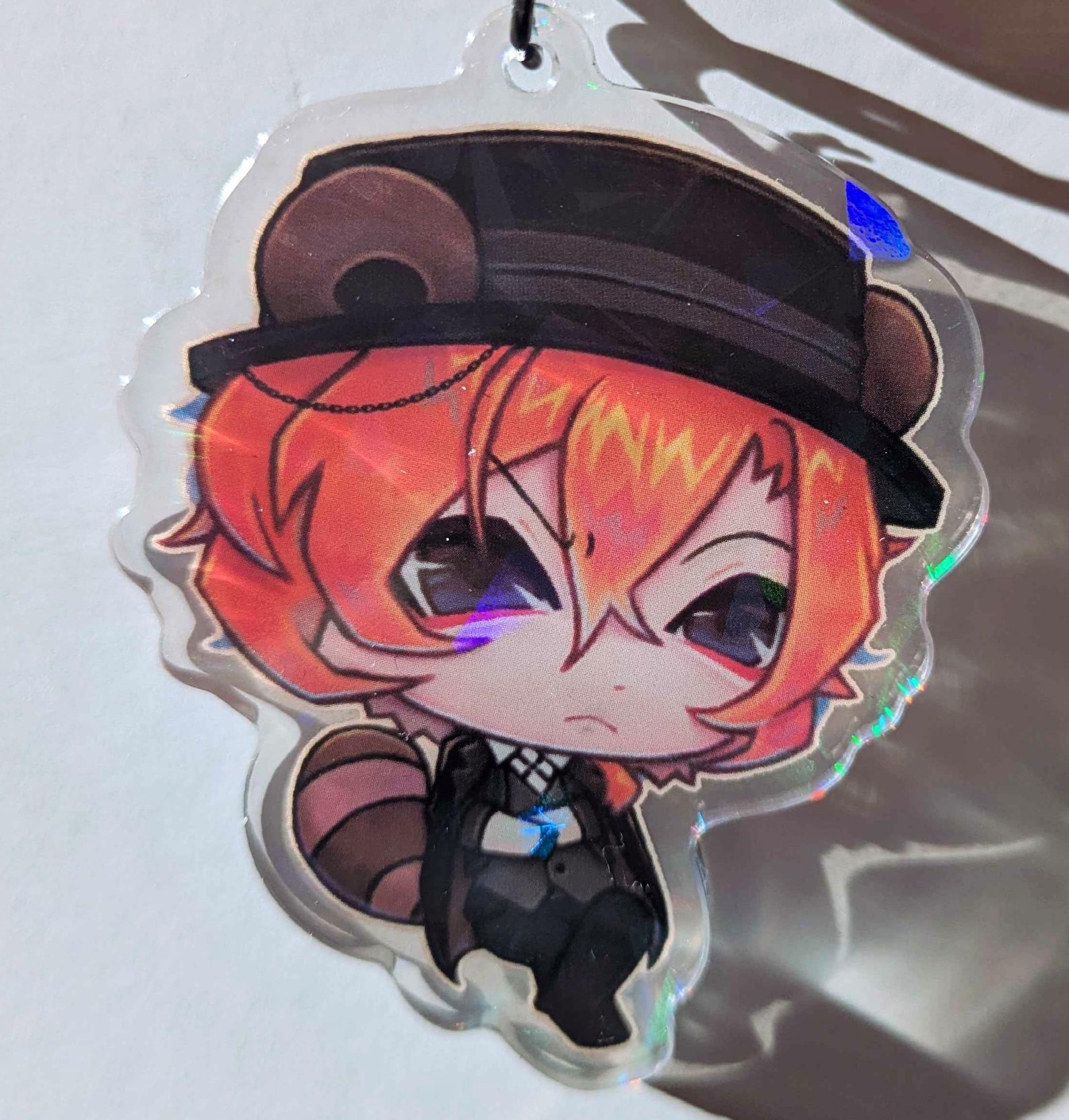Bungo Stray Dogs Dazai & Chuuya Tanuki Keychain - Etsy