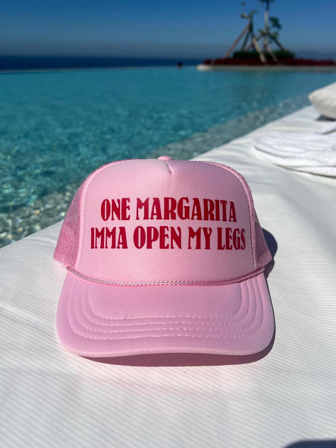 One Margarita Imma Open My Legs Trucker Hat - Funny Trucker Hats - Etsy