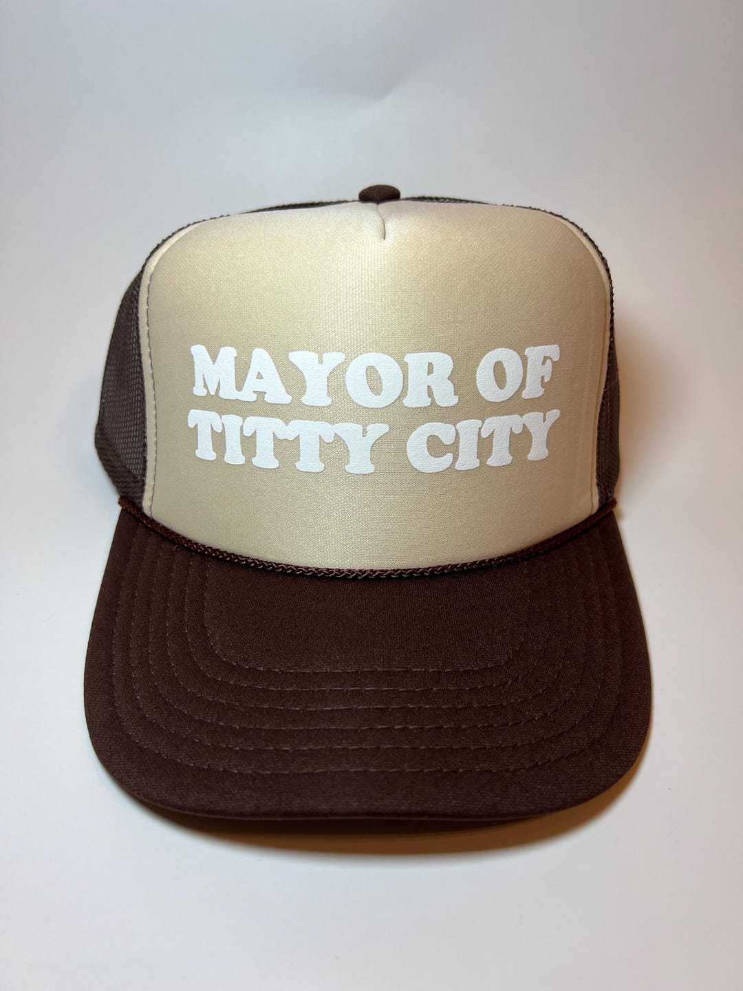 Mayor of Titty City Trucker Hat - Funny Trucker Hats - Etsy