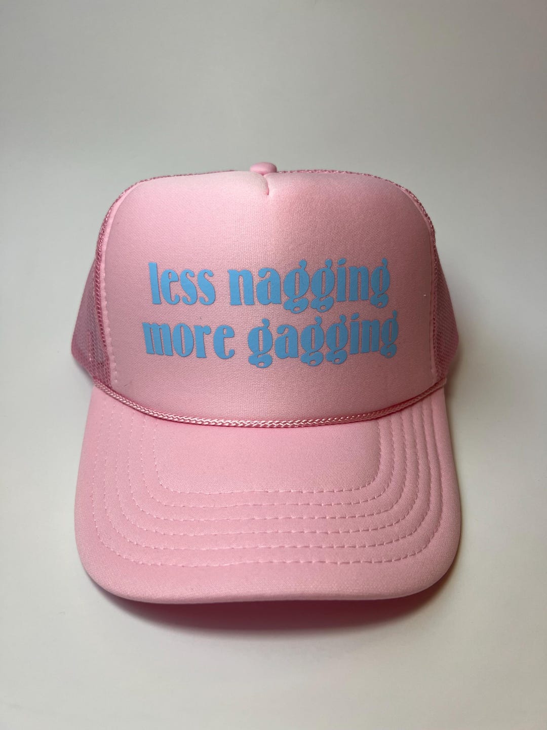 Less Nagging More Gagging Trucker Hat - Funny Trucker Hats - Etsy