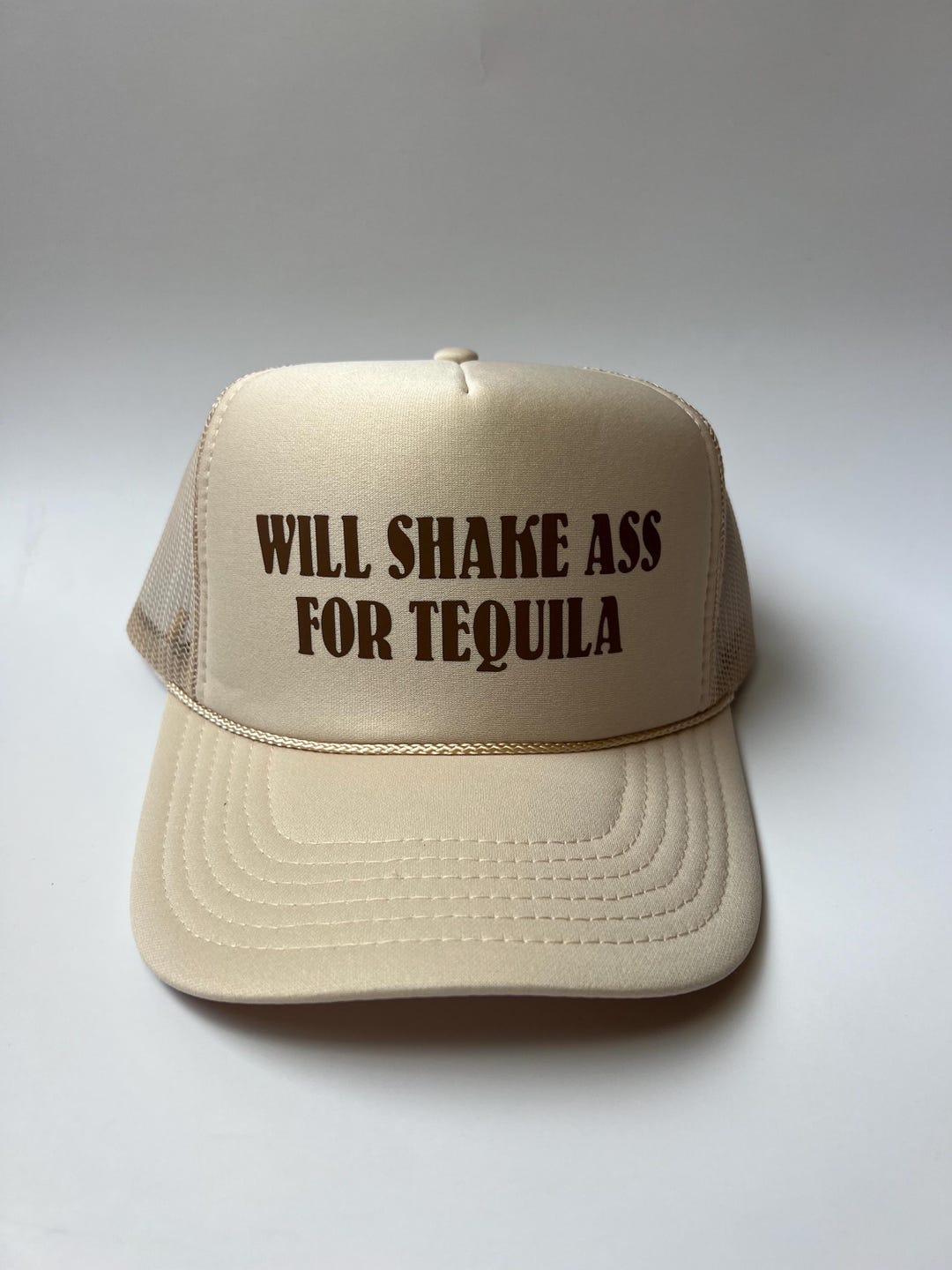 Will Shake Ass for Tequila Trucker Hat - Funny Trucker Hats - Etsy