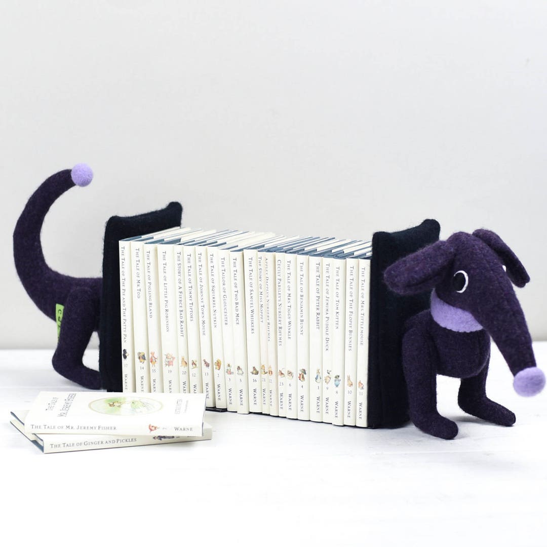Dachshund Bookends for Children's Books/dog Lover Gift/dog Bookends - Etsy