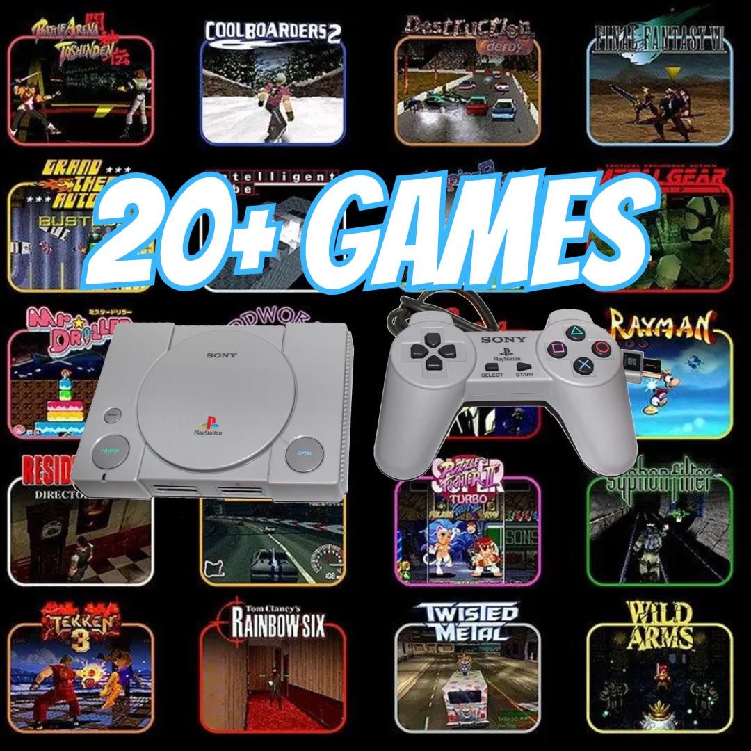 Sony Playstation Classic 20 Preinstalled Games - Etsy