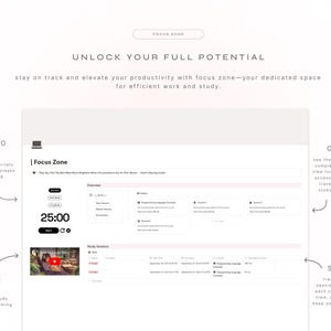 The Study Café Notion Template | Ultimate Student Planner for Courses, Assignments, & Study ...