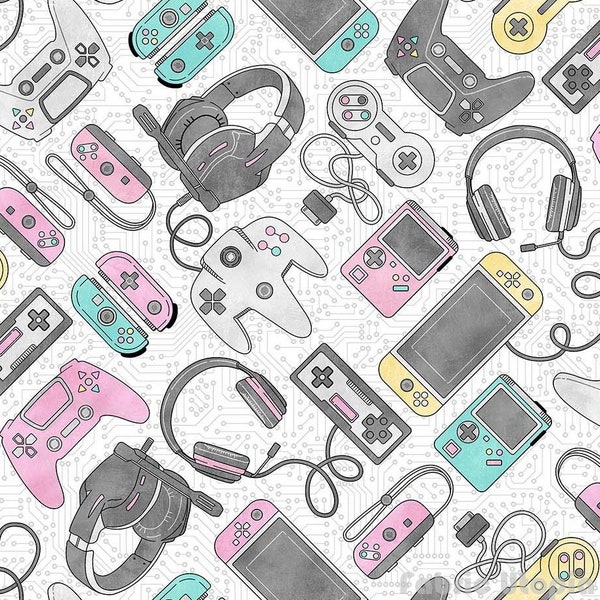 Video Game Fabric - Etsy