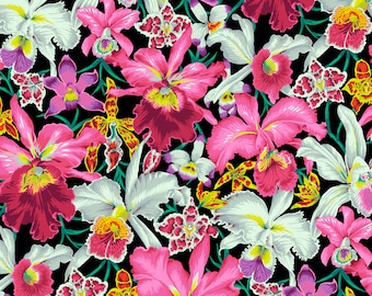 Orchid fabric | Etsy
