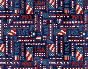 Fabric with words | Etsy