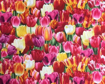 Tulip fabric | Etsy