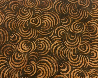 Brown leaf fabric | Etsy