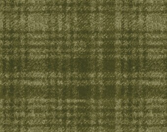 Green Flannel Fabric | Etsy