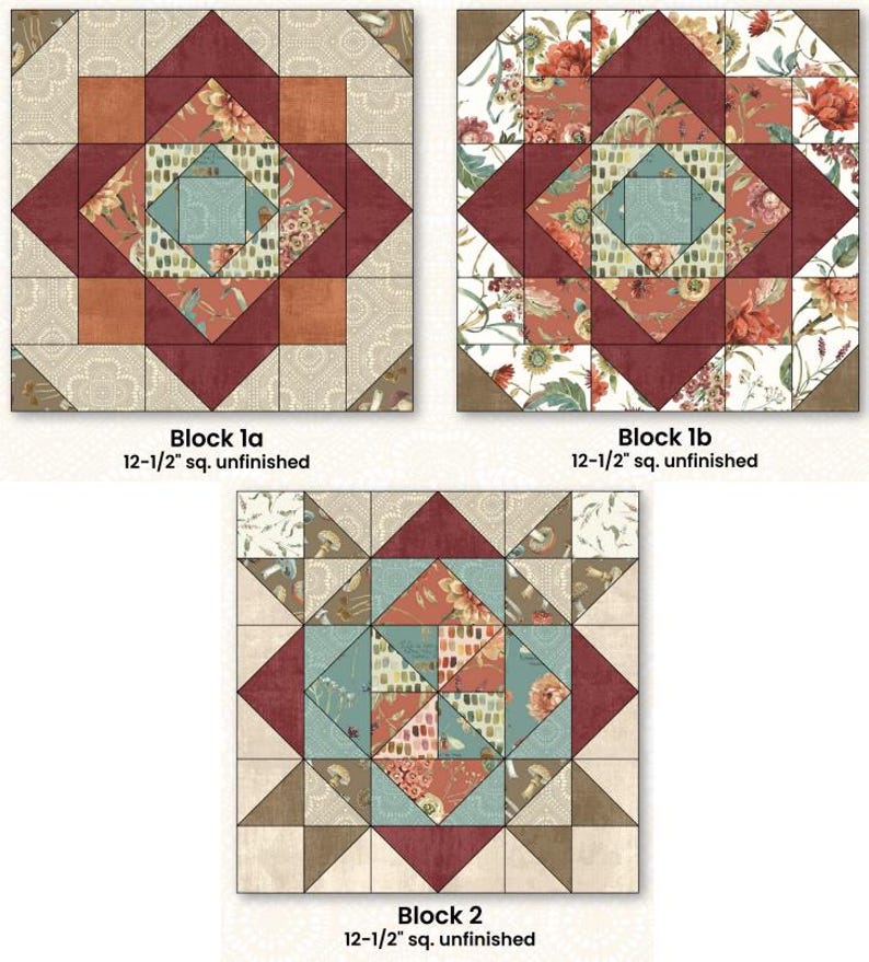 Quilt Kit~seasons Study by Lisa Audit~99" X 107" Autumn Earth Queen ...