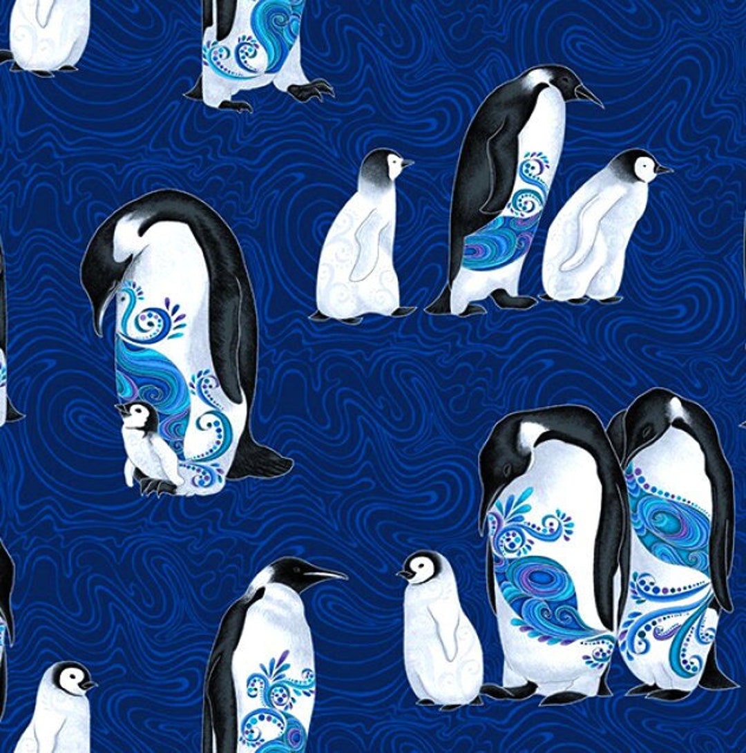 Eob~benartex~polar Attitude~large Penguins With Pearlescent Metallic ...