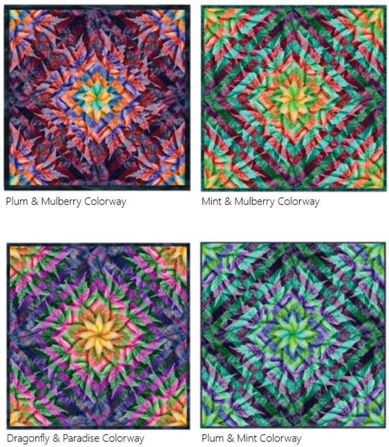 Hoffman Dream Big Leaf Spectrum Digital Print 43 - Etsy