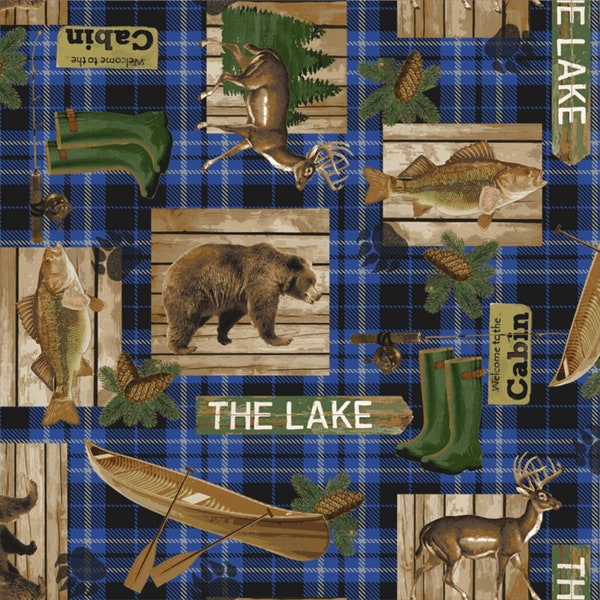Lake Fabric - Etsy