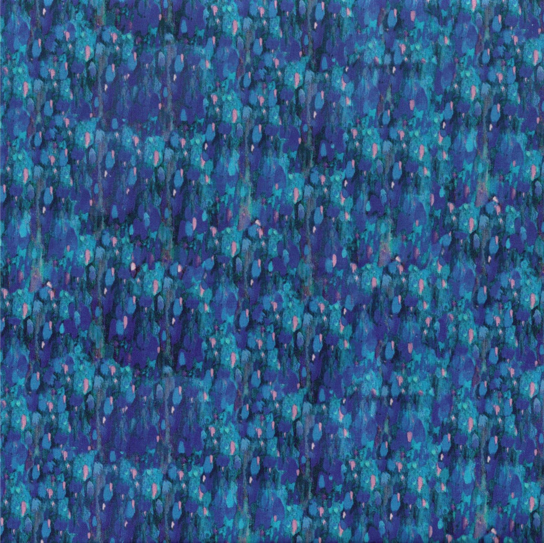 P&B Textiles~hootie Patootie~paint Texture Blender~light Blue~cotton ...