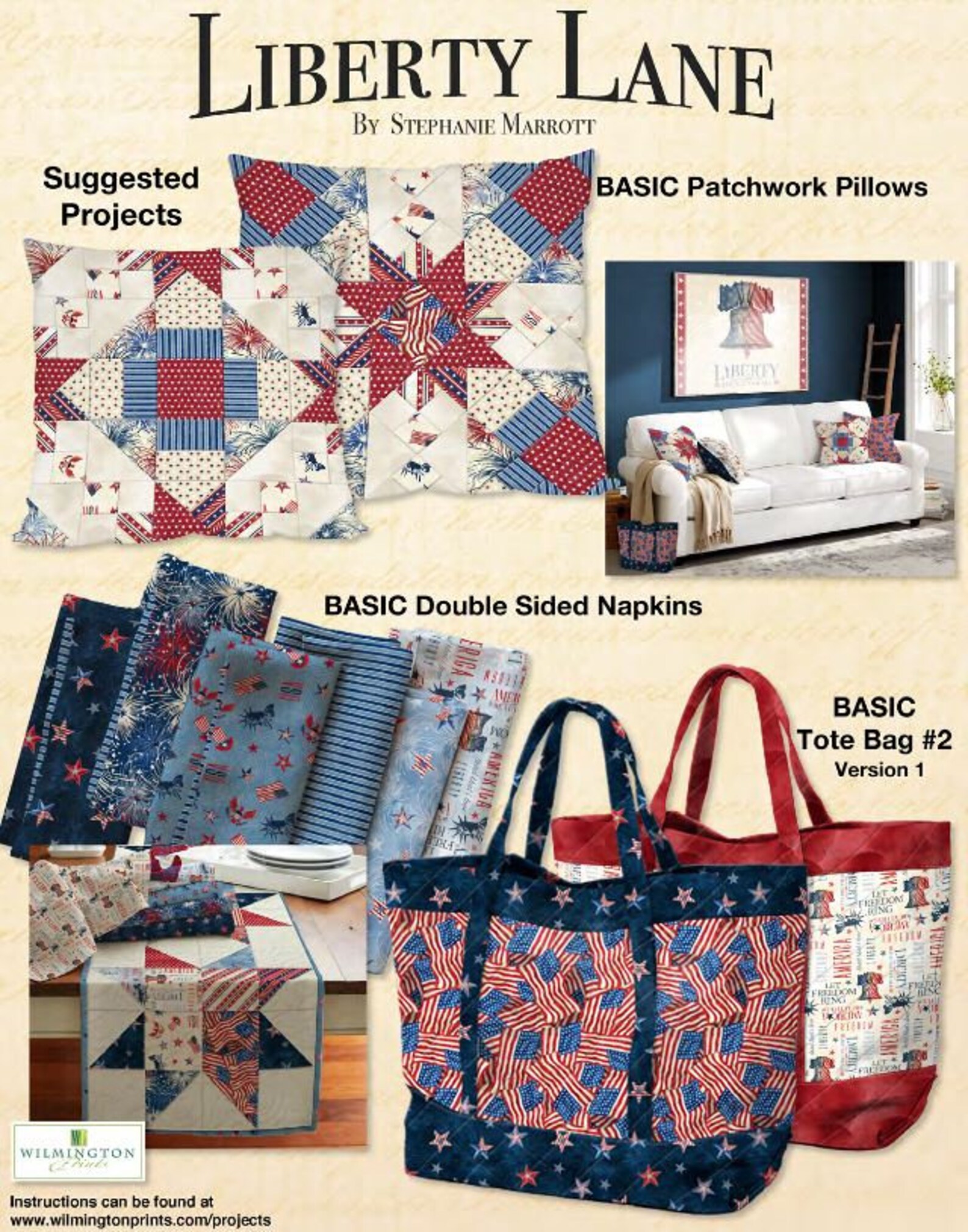 Wilmington Prints Liberty Lane Patriotic Diagonal Stripe - Etsy
