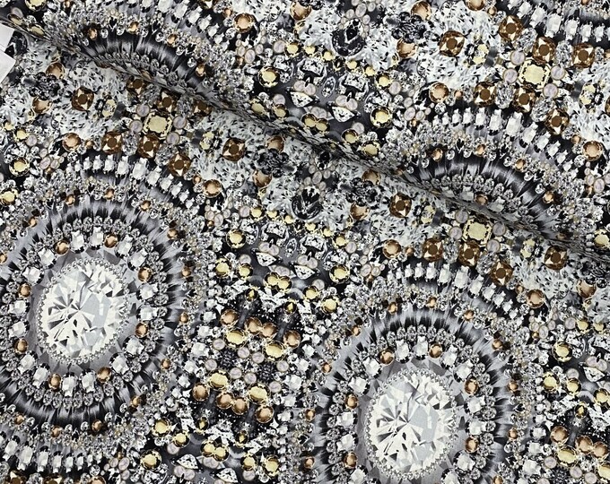 Gemstones Fabric Gems by Jadegordon Gem Crystal Bling Bling Rainbow ...