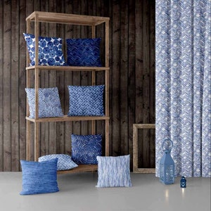 P&B Textiles~by the Sea~droplets~blue~cotton Fabric by the Yard or ...