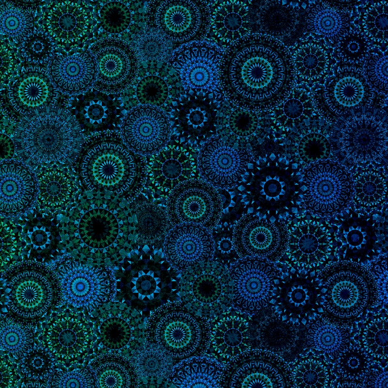 Teal Blue Fabric - Etsy