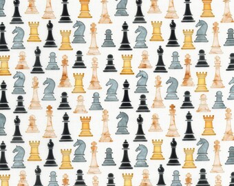 Chess Fabric | Etsy