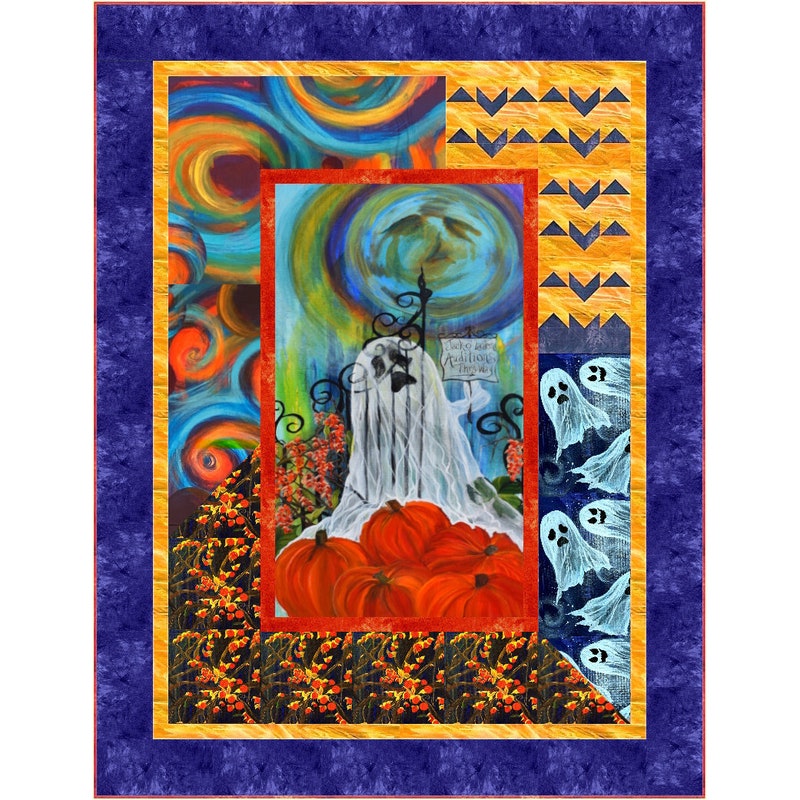 Halloween Quilt Panels - Etsy