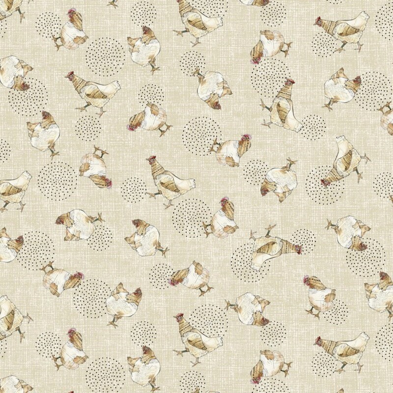 Chicken Fabric - Etsy