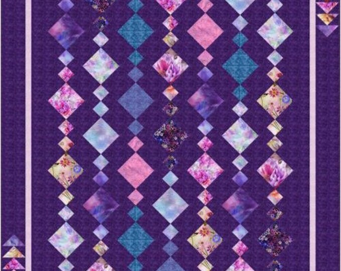 Quilt Kit~2m~80" X 80" Jelly Fish Batik Block Quilt (includes Pattern ...