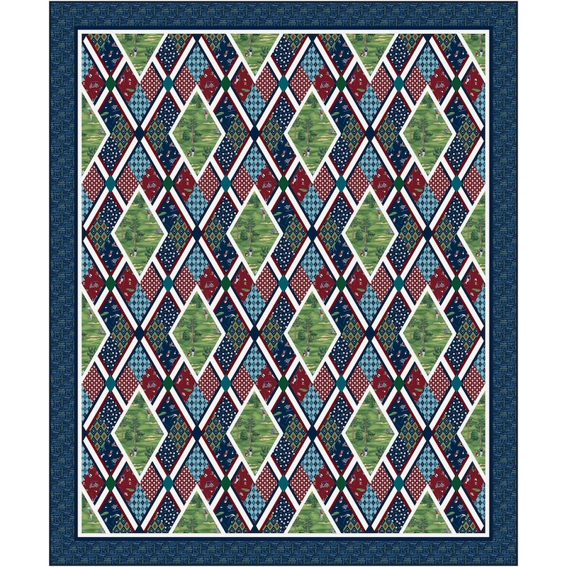 Golf Quilt Pattern - Etsy Australia