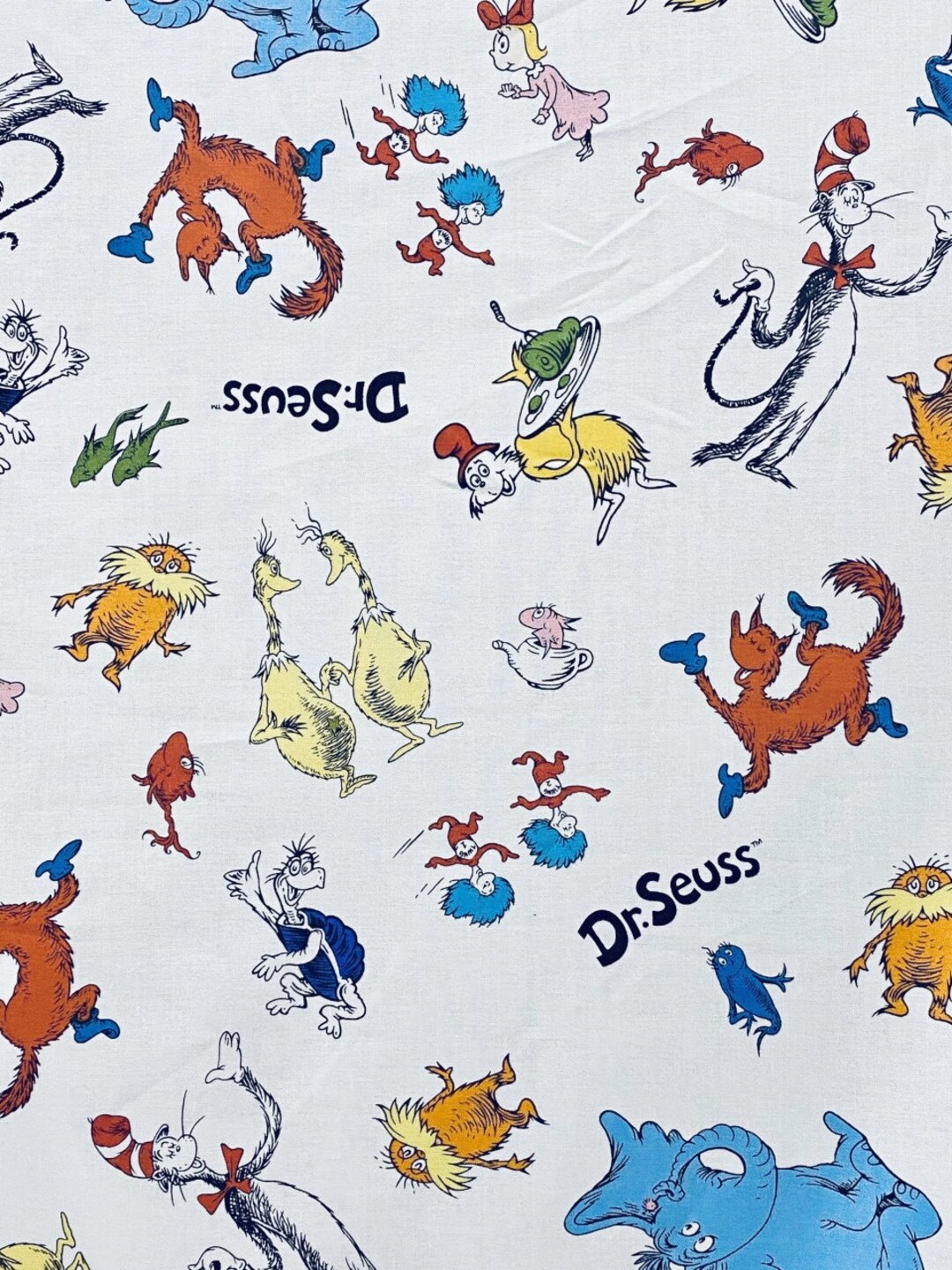 Eob~robert Kaufman~celebrate Seuss~character Toss~celebration~cotton ...