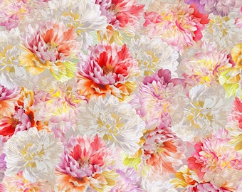 Eob~hoffman~serene Daydream~leaves~digital~autumn~cotton Fabric by the ...