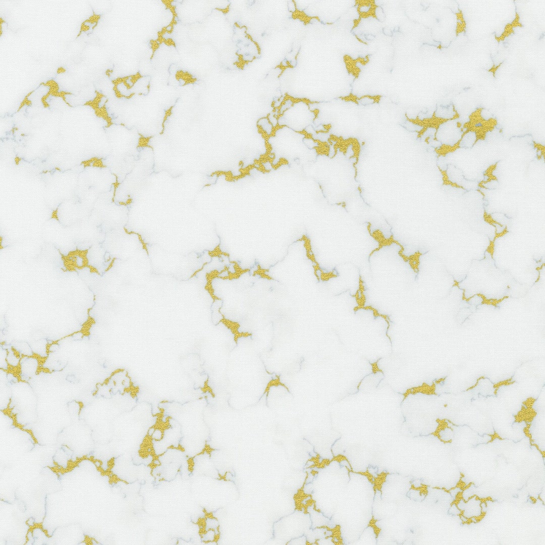 Eob~robert Kaufman~silverstone~texture W/ Metallic Gold~stone~cotton ...