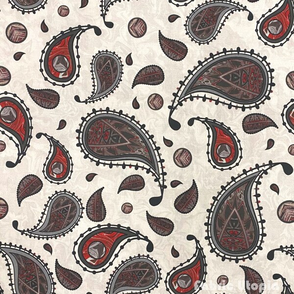 Large Paisley - Etsy