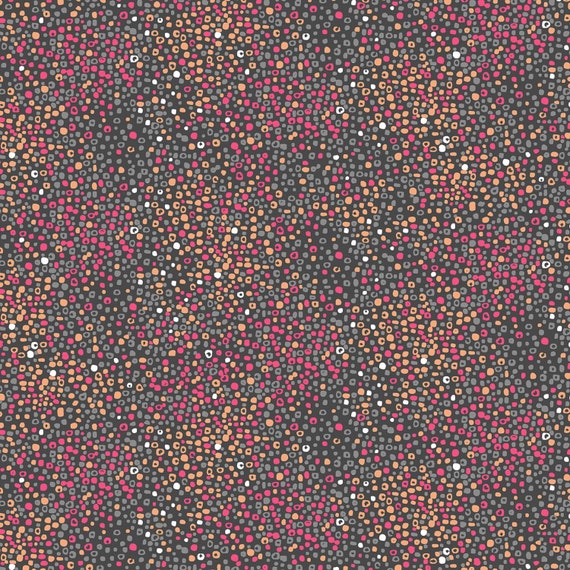 Michael Miller Meowlogical Magical Dots Gray Cotton - Etsy