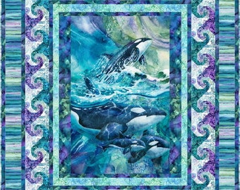 Whale Song Fabric - Etsy